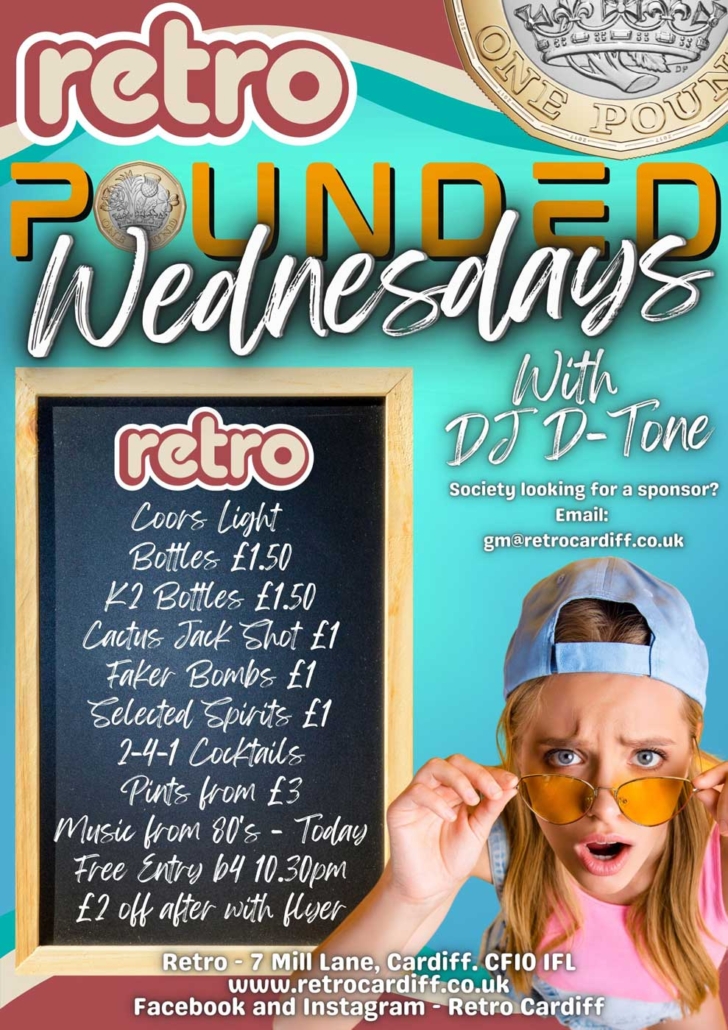 Retro Bar Cardiff - Home Of The Party Vibe