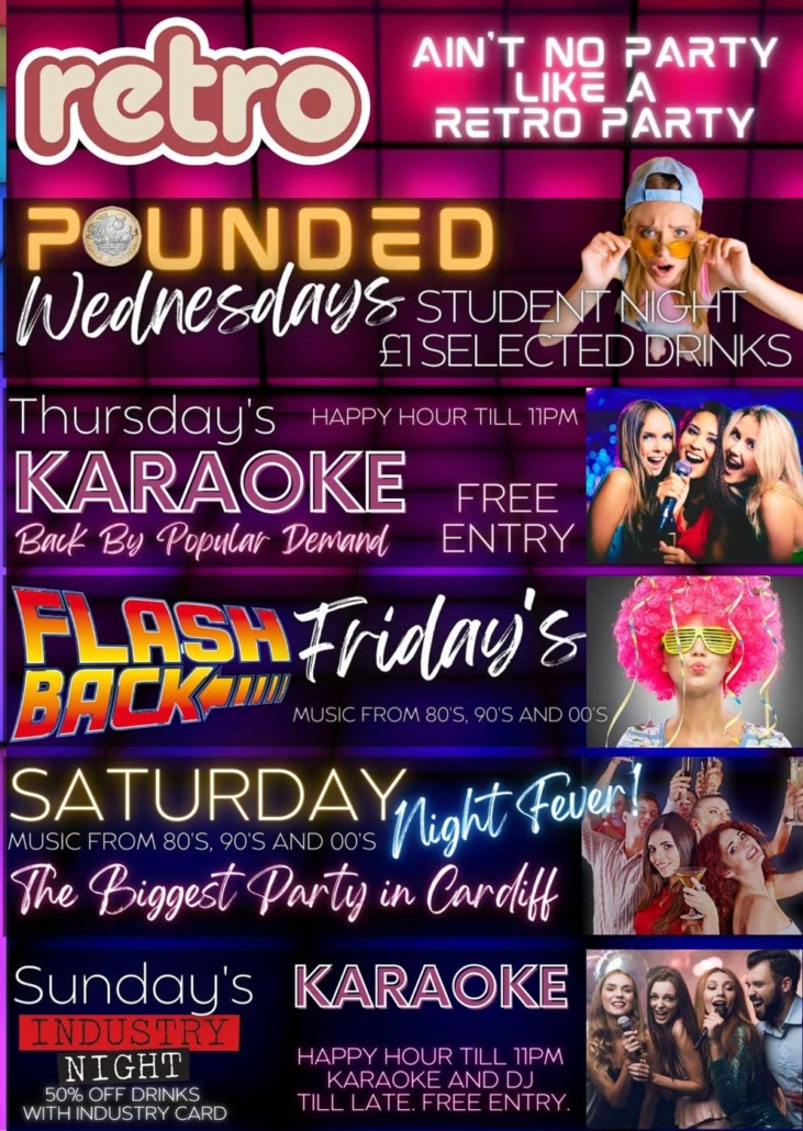 Retro-Nights - Retro Bar Cardiff